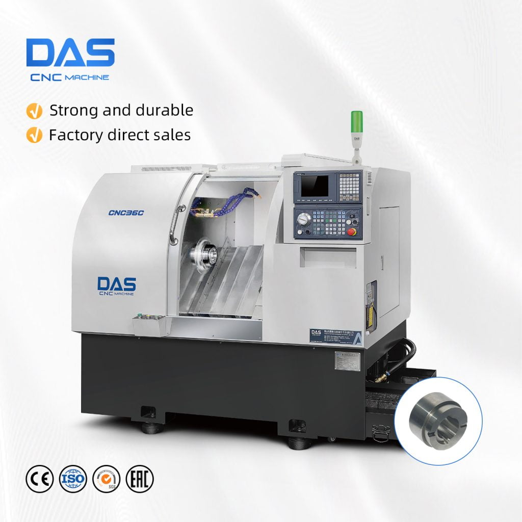 Cnc46c Torno Cnc High Precision Metal Automatic Hydraulic Power Slant Bed Lathe Cnc Machine