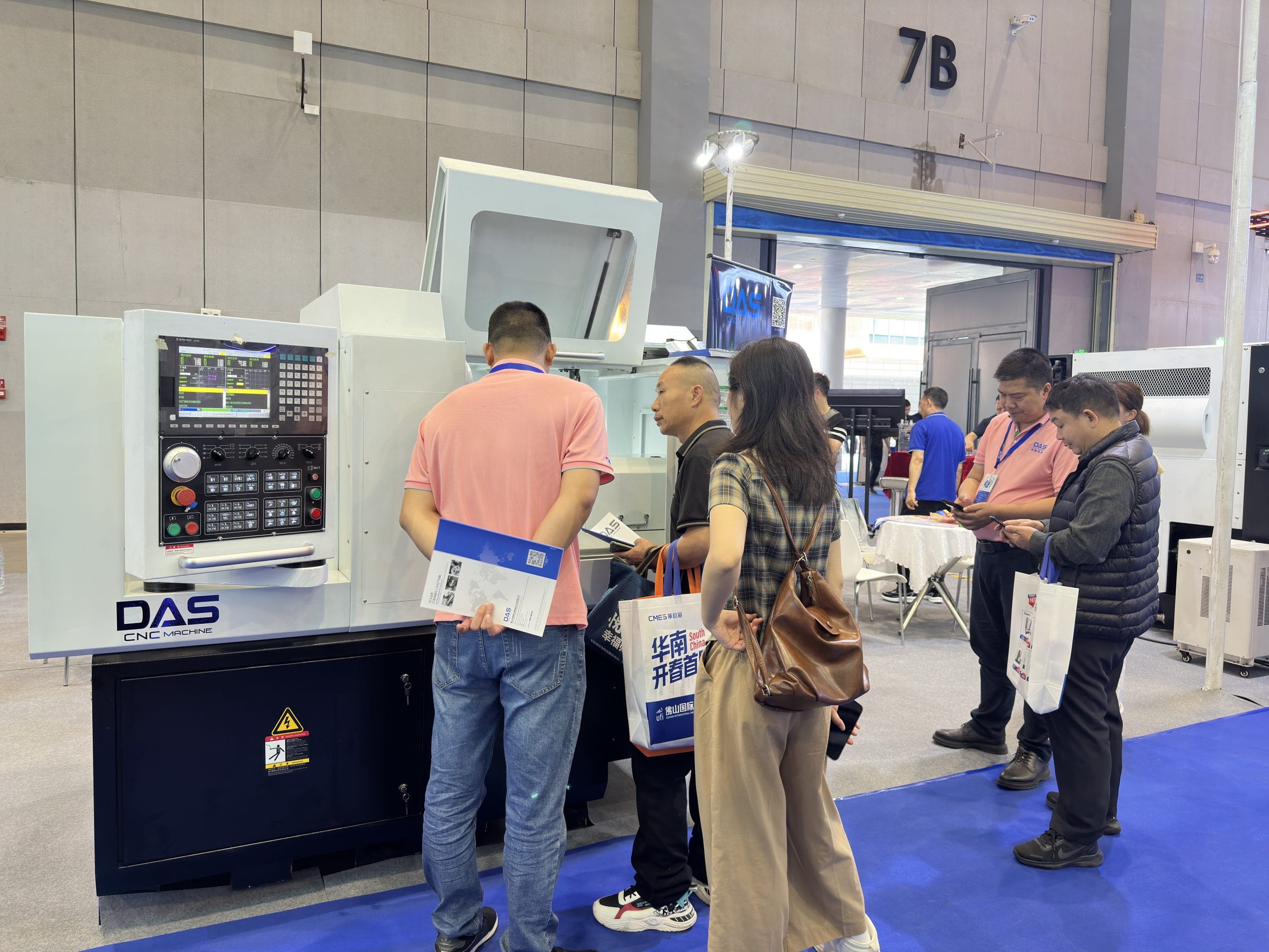 CMES Exhibition: DAS CNC Lathe Machine Drives Innovation